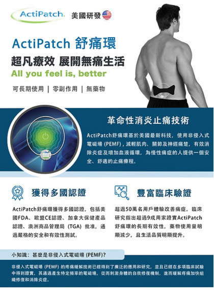 ActiPatch 舒痛環